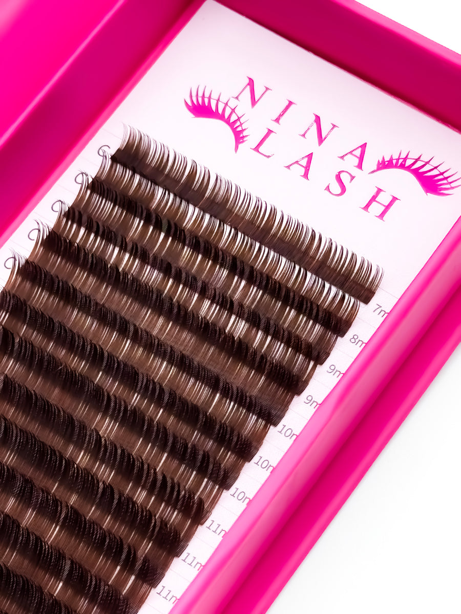 Chocolate Classic Lashes – Nina Lash